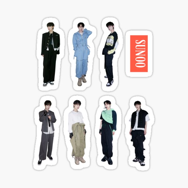 "ENHYPEN SUNOO Enhy-Fashion Manifesto: Day 1 (all in one)" Sticker for ...