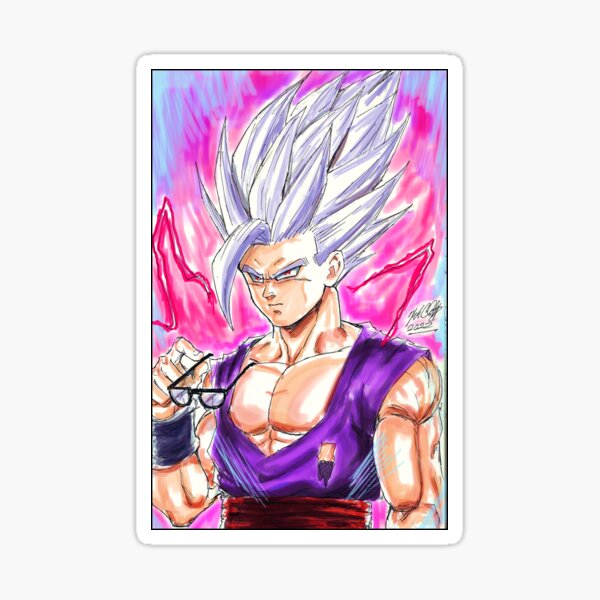 "Gohan Beast" Sticker for Sale by markclarkii | Redbubble