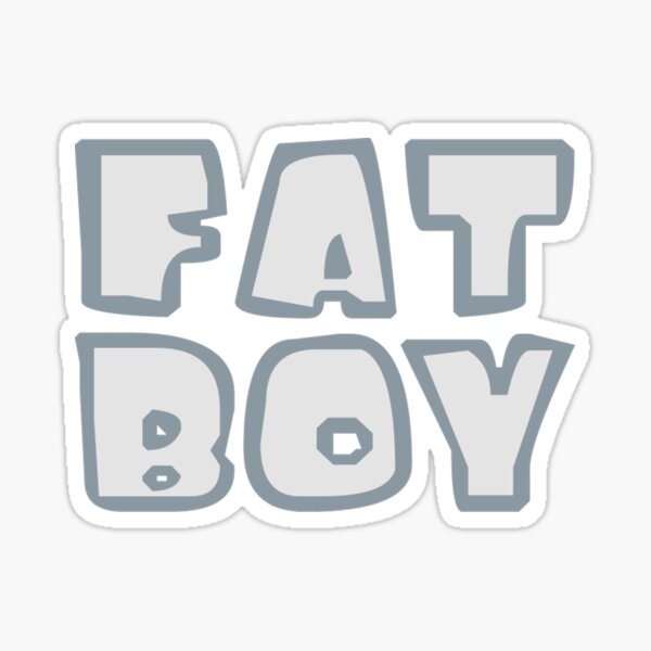"body fat fat lifting bodybuilder man bold fat diet" Sticker for Sale ...