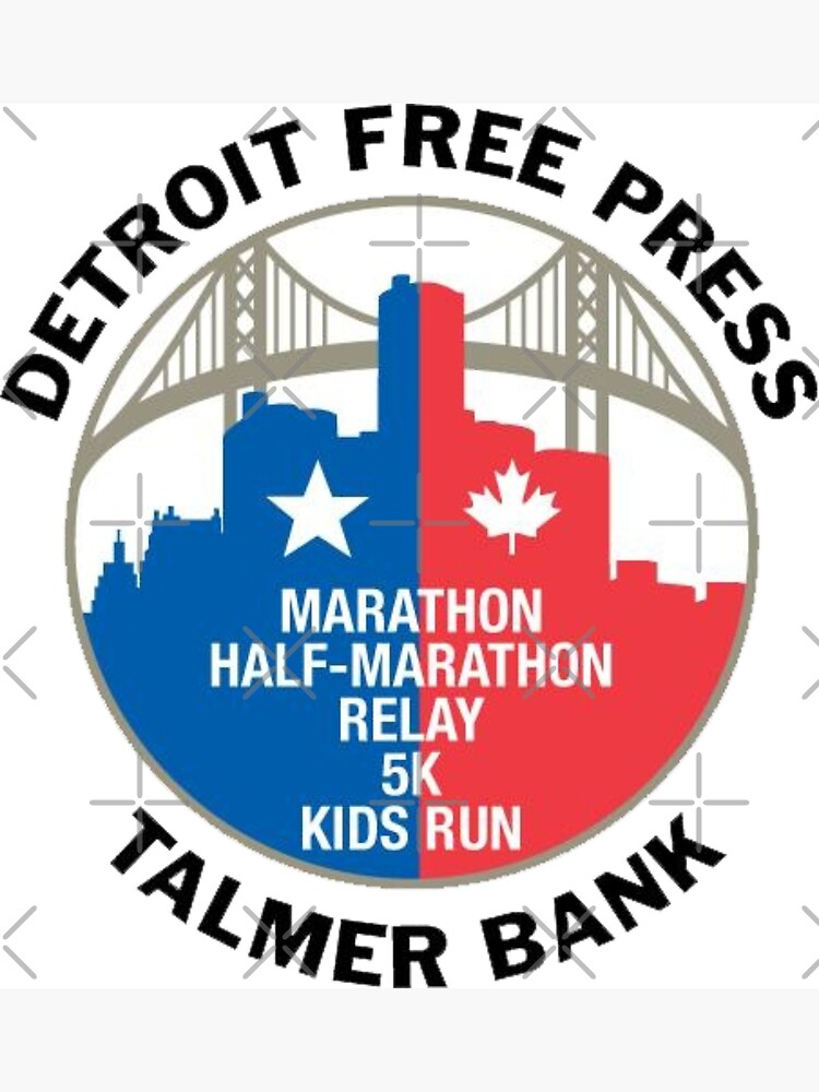 "Detroit Marathon" Poster for Sale by togoisback | Redbubble
