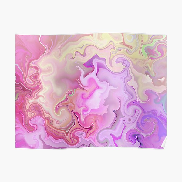 "Gen Alpha Pastel Y2K Colors Abstract Sweet Dreams of a Unicorn or ...