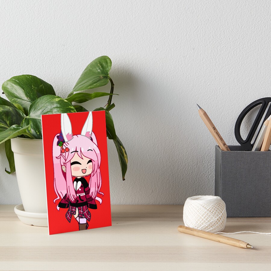 "Happy girl walking in the park - Gacha club Pop style girl - Cheerful ...