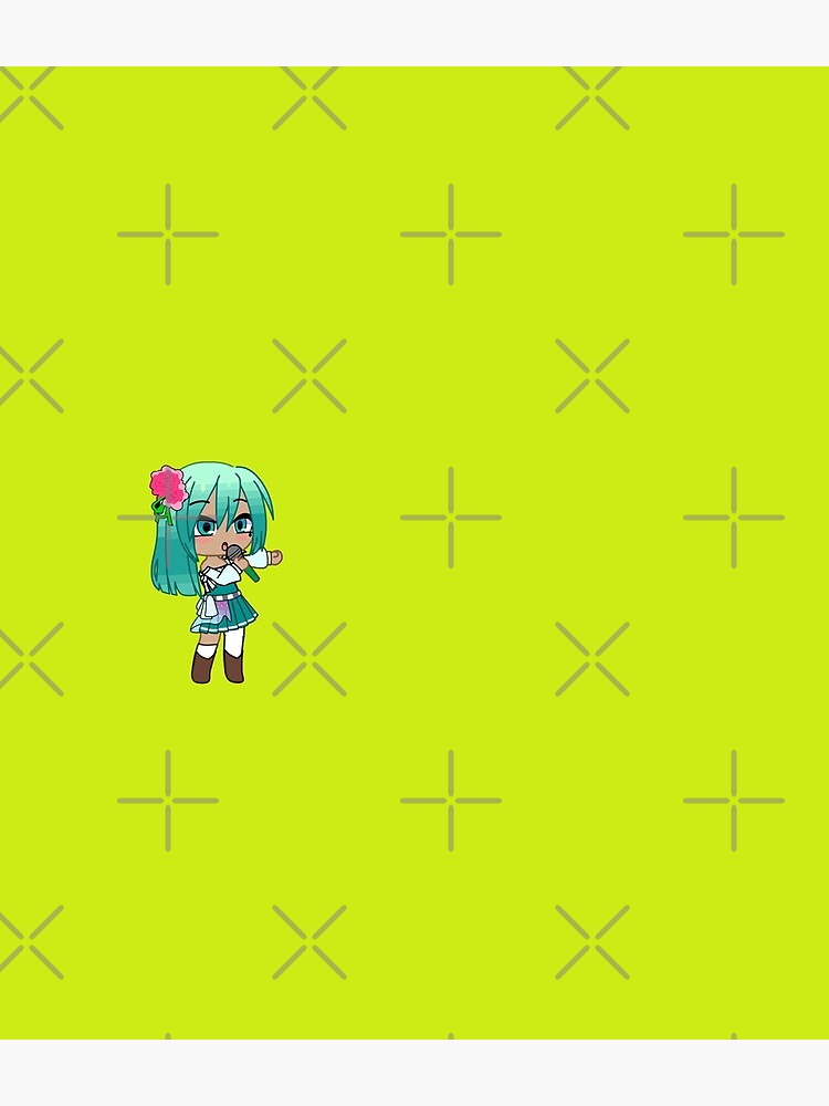 "Chibi girl singer from Gacha club. Pop style girl. Solo anime gacha ...