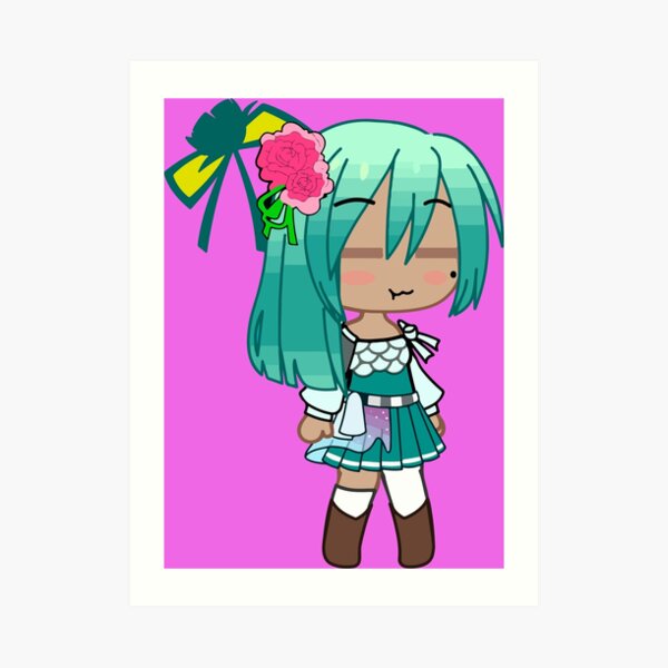 "Gacha club meme chibi doll. Stylish ballerina girl. Anime gacha chibi ...