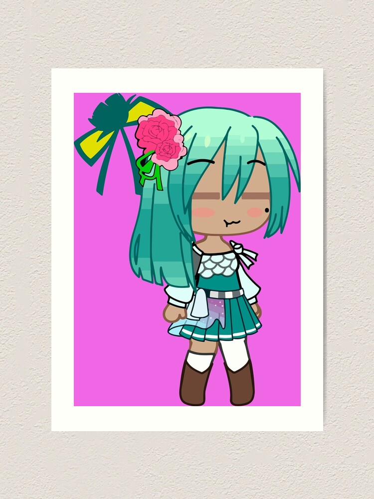"Gacha club meme chibi doll. Stylish ballerina girl. Anime gacha chibi ...