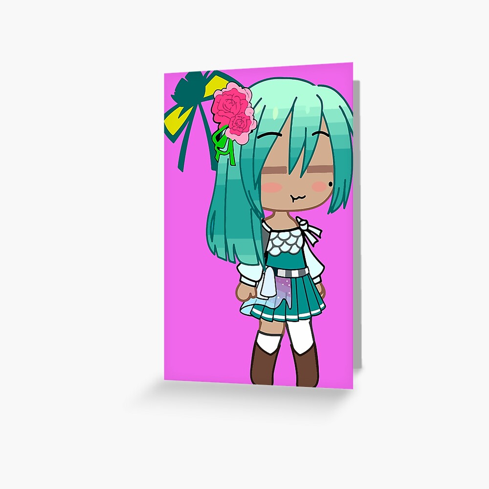 "Gacha Club Meme Chibi Puppe. Stilvolles Ballerina-Mädchen. Anime Gacha ...
