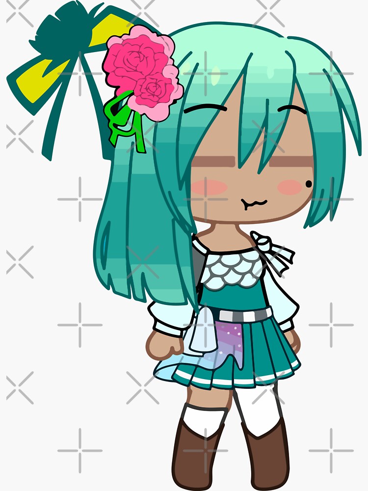 "Gacha club meme chibi doll. Stylish ballerina girl. Anime gacha chibi ...