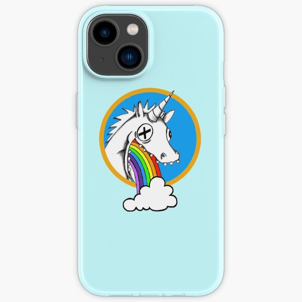 "Drunk Unicorns Make Rainbows!" iPhone Case for Sale by MrPeterRossiter ...