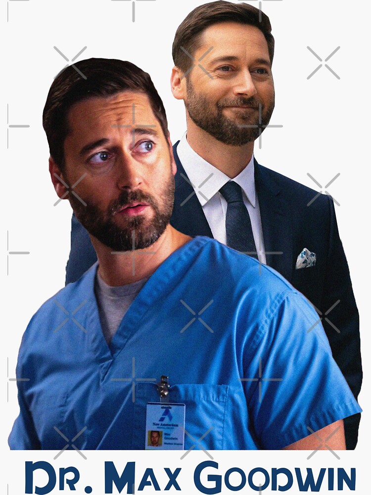 "New Amsterdam Tv Show Dr Max Goodwin Poster" Sticker for Sale by ...
