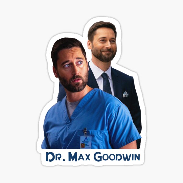 "New Amsterdam Tv Show Dr Max Goodwin Poster" Sticker for Sale by ...