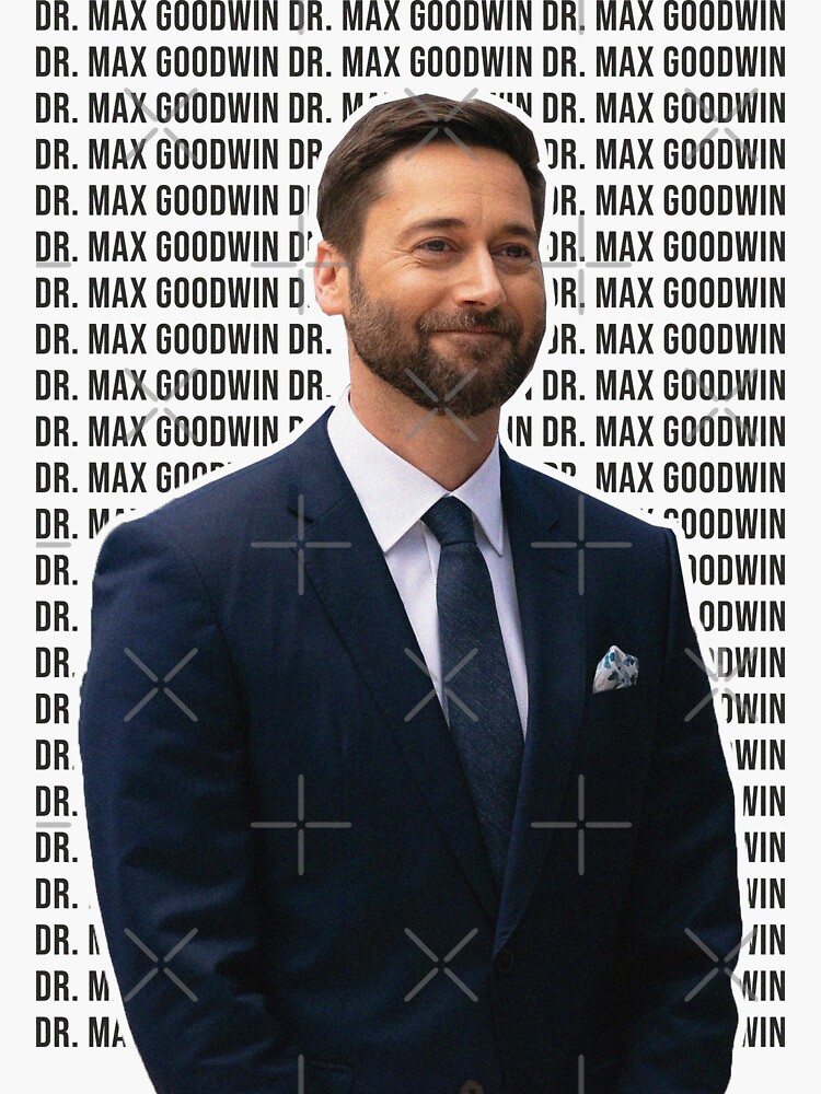 "New Amsterdam Tv Show Dr Max Goodwin Poster" Sticker for Sale by ...