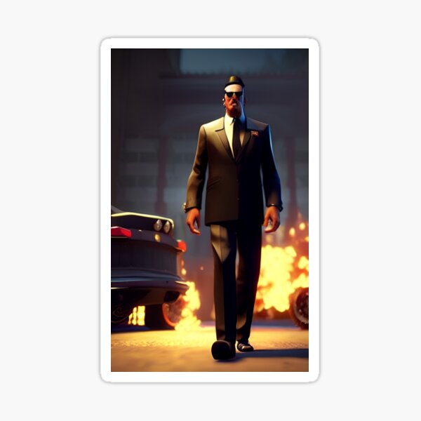 "Mafia" Sticker for Sale by ZvezdanArt | Redbubble