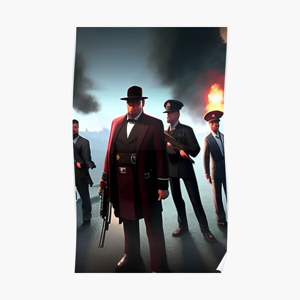 "Mafia" Poster for Sale by ZvezdanArt | Redbubble