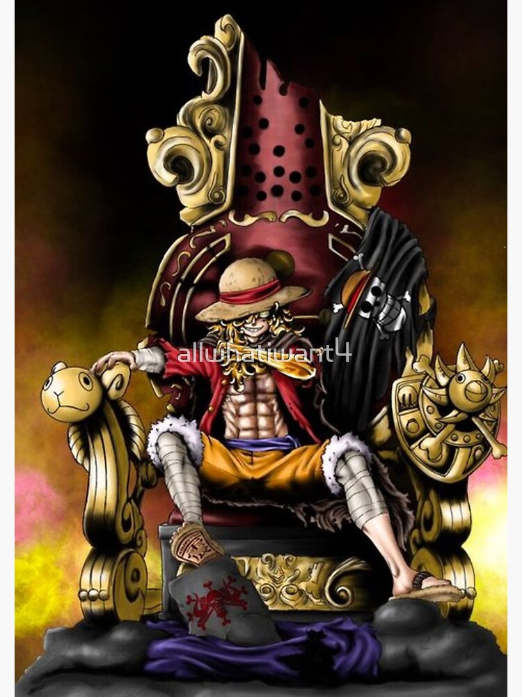 " LUFFY WANO / ONE PIECE WANO / BEST ANIME RED " Poster for Sale by ...