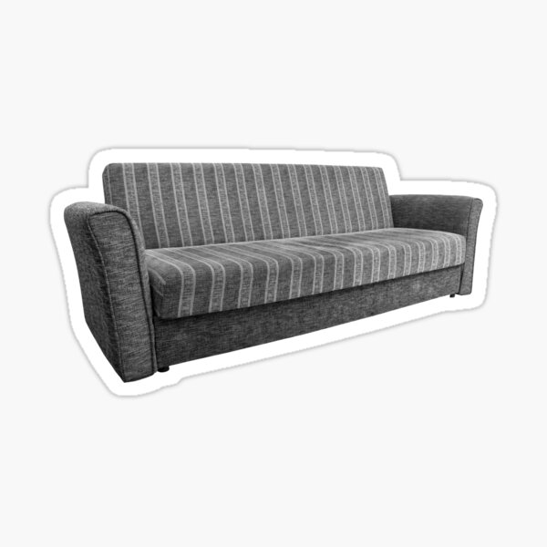 "Vintage sofa couch isolated " Sticker for Sale by gmstockstudio ...