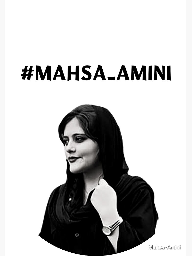 "#Mahsa_amini" Poster for Sale by Mahsa-Amini | Redbubble