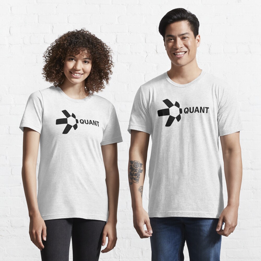 "Quant QNT Crypto Altcoin - Clean Horizontal Black Logo with Text Logo ...