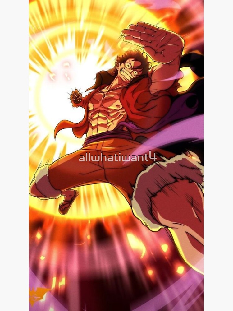 " LUFFY WANO / ONE PIECE WANO / BEST ANIME RED " Sticker for Sale by ...