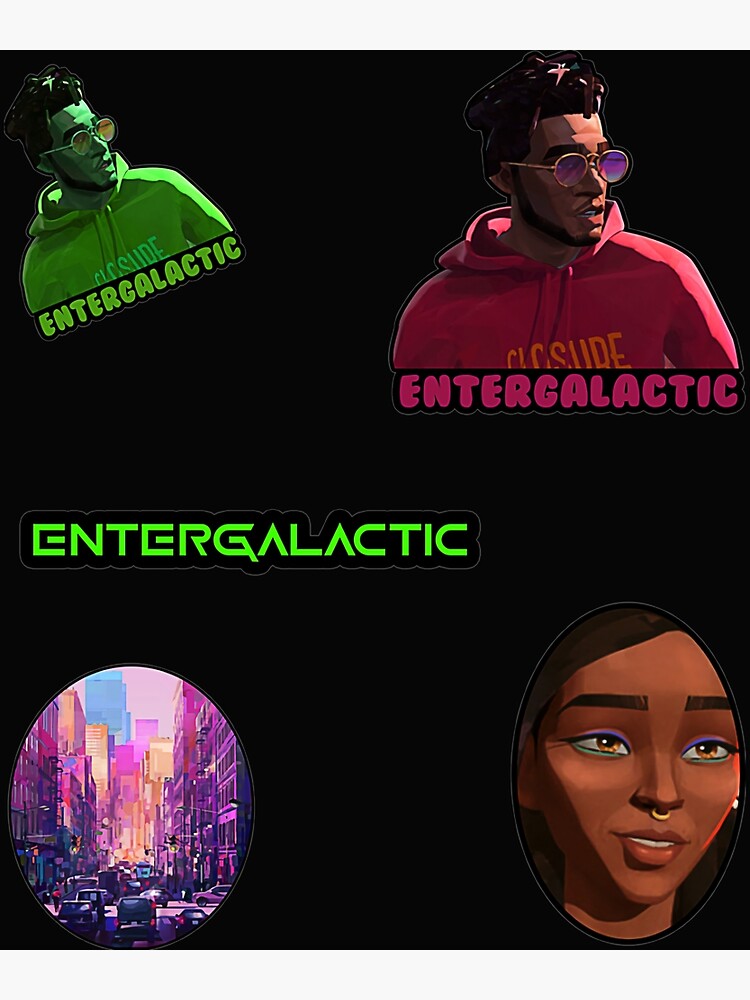 "Entergalactic - Pack 5 " Poster for Sale by WaldemarBarts | Redbubble