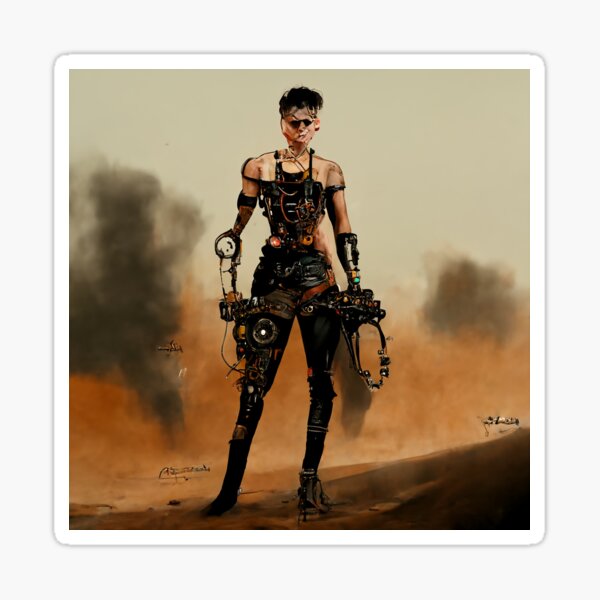"Furiosa" Sticker for Sale by 4DMagnetics | Redbubble