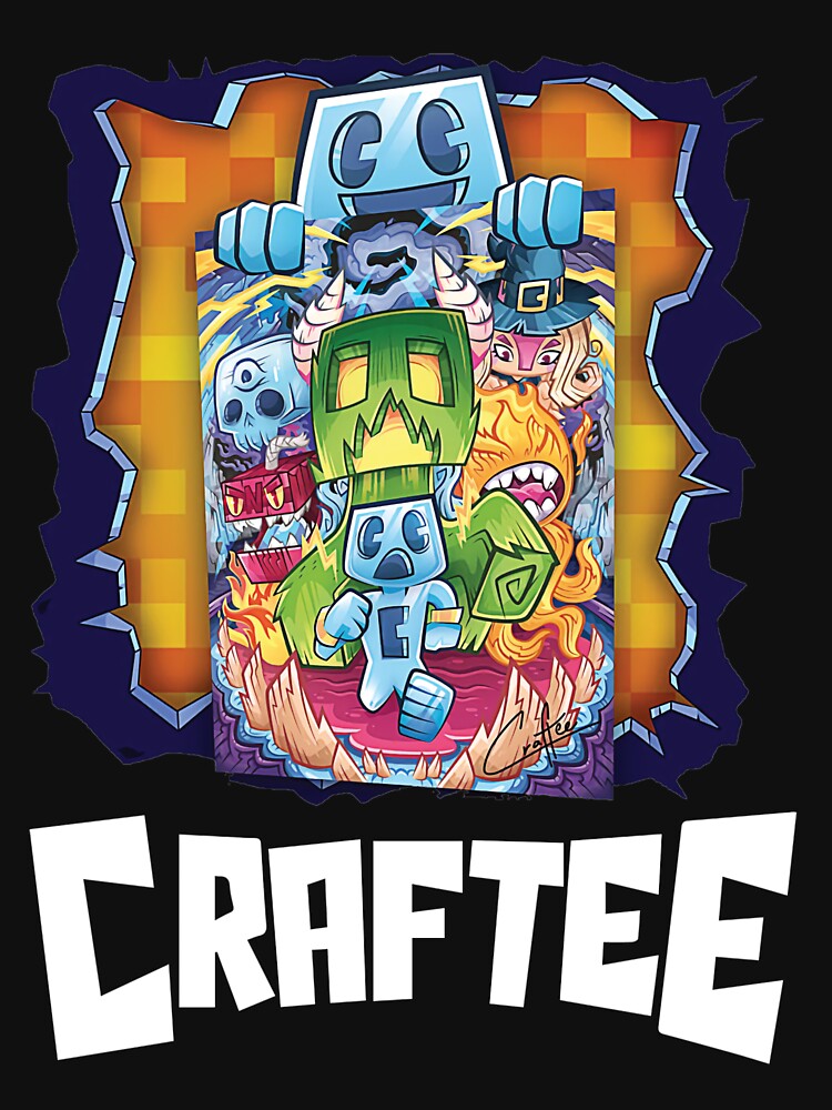 "Craftee heroes " T-shirt for Sale by NelliGross | Redbubble | craftee ...