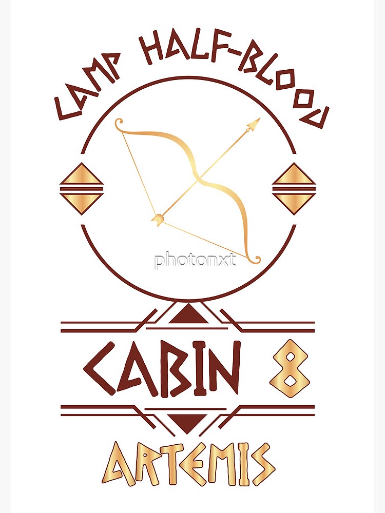 "Cabin #8 in Camp Half Blood, Child of Artemis – Percy Jackson inspired ...