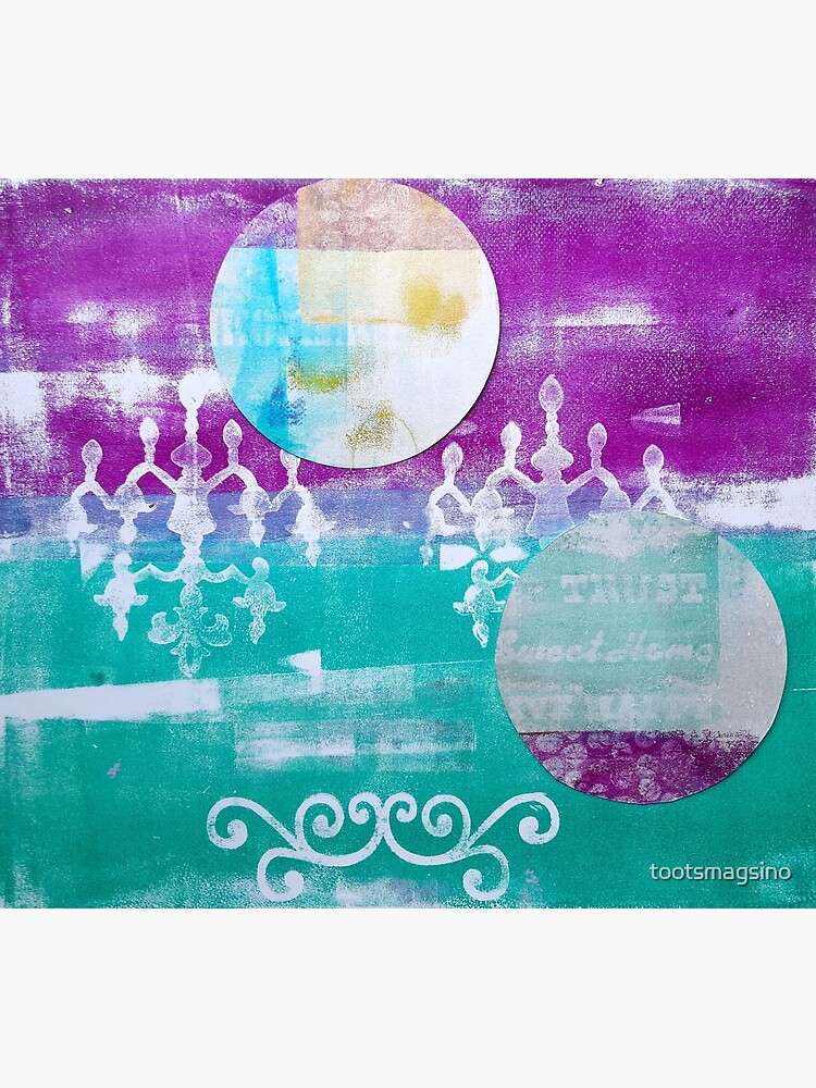 TWO MOONS RISING Premium Matte Vertical Poster sold by Gwynne Malay ...