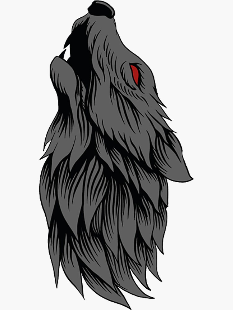 "1 messy buns and loaded guns raising wolves not sheep" Sticker for ...