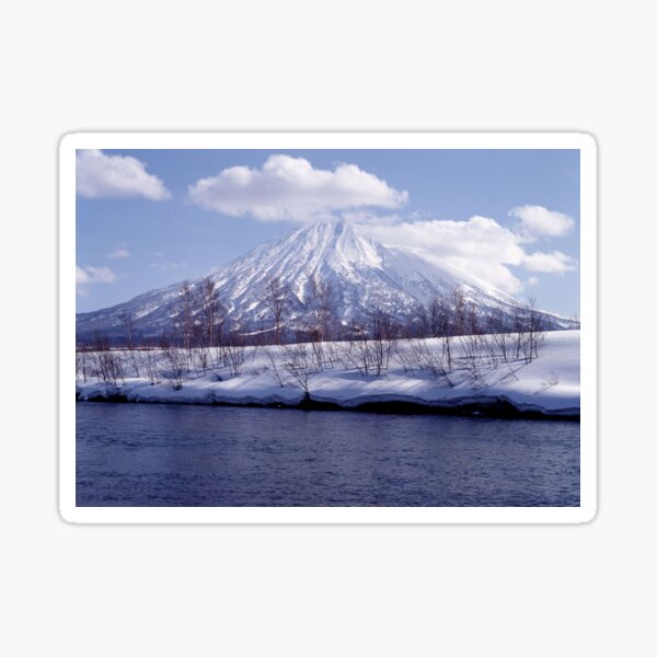 "Yotei Mountain Hokkaido Japan" Sticker for Sale by SafariCreativeD ...