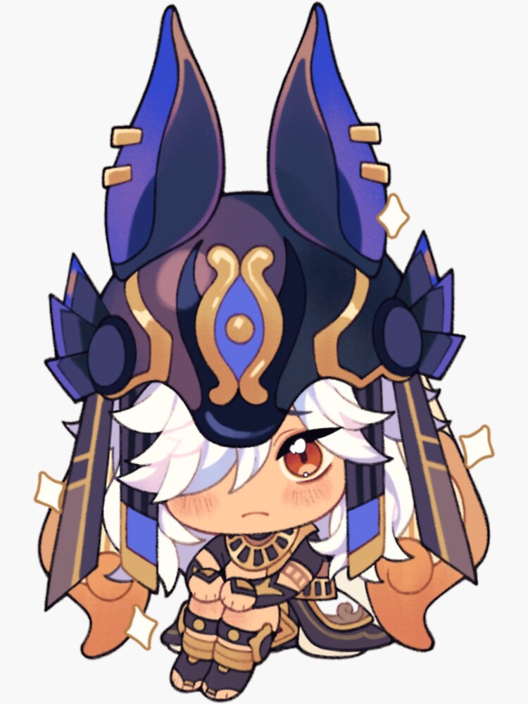 "Chibi Cyno " Sticker for Sale by SHOPSEKIHOUY | Redbubble