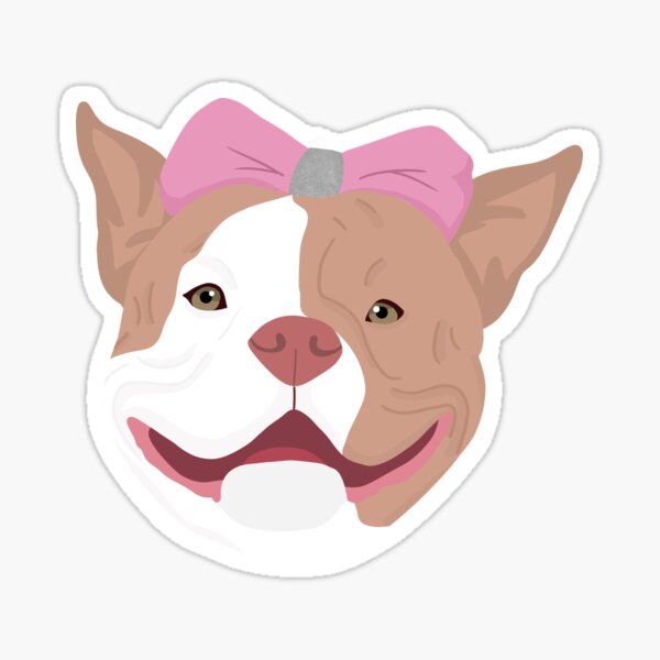 "American Bully" Sticker for Sale by mmelloart | Redbubble