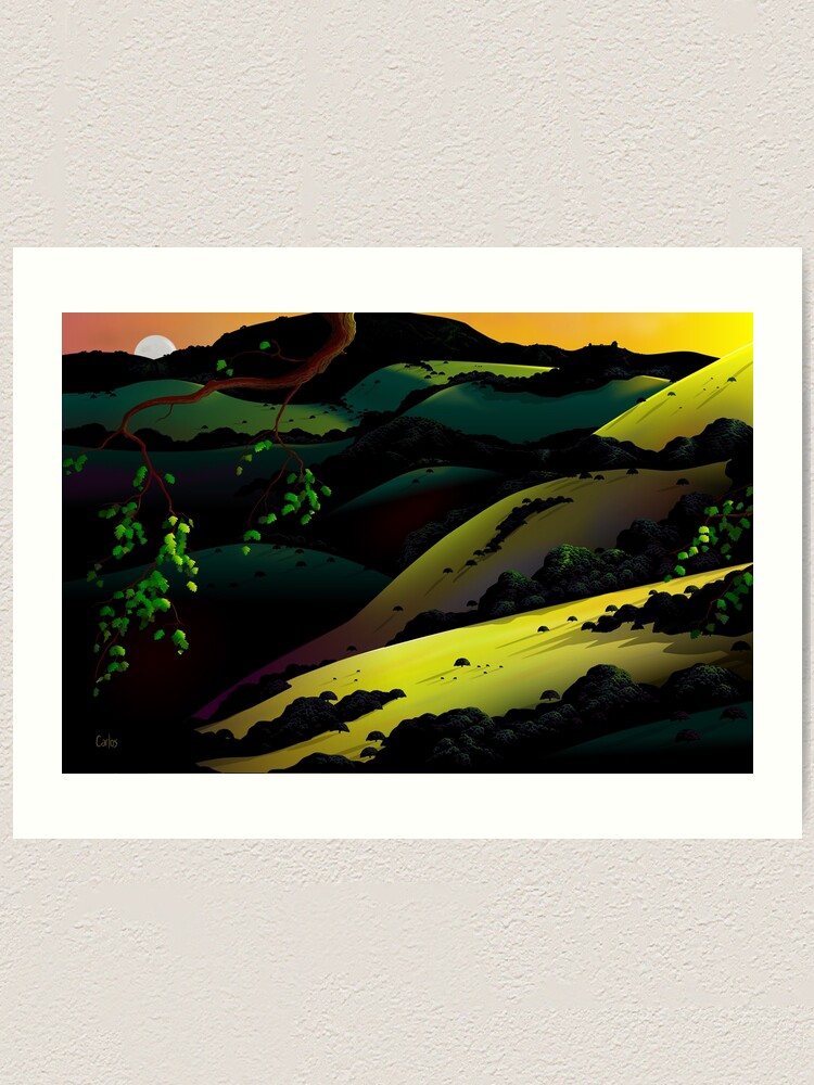 "Hamilton Range" Art Print for Sale by TOMCARLOS | Redbubble
