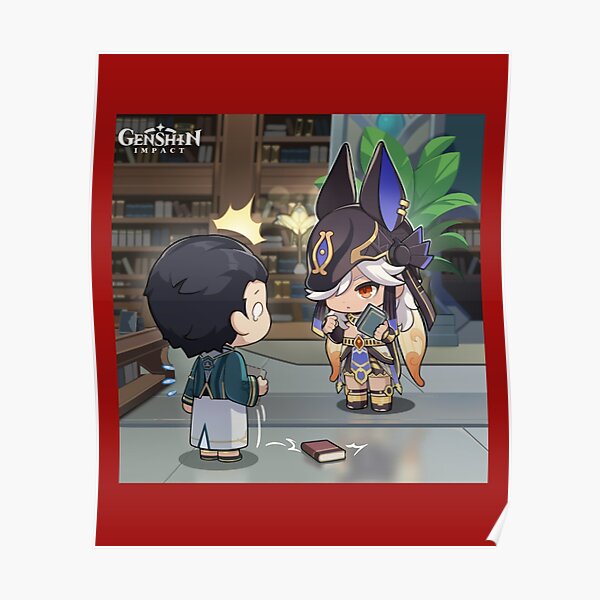 "Chibi Cyno - Genshin Impact " Poster for Sale by SHOPSEKIHOUY | Redbubble