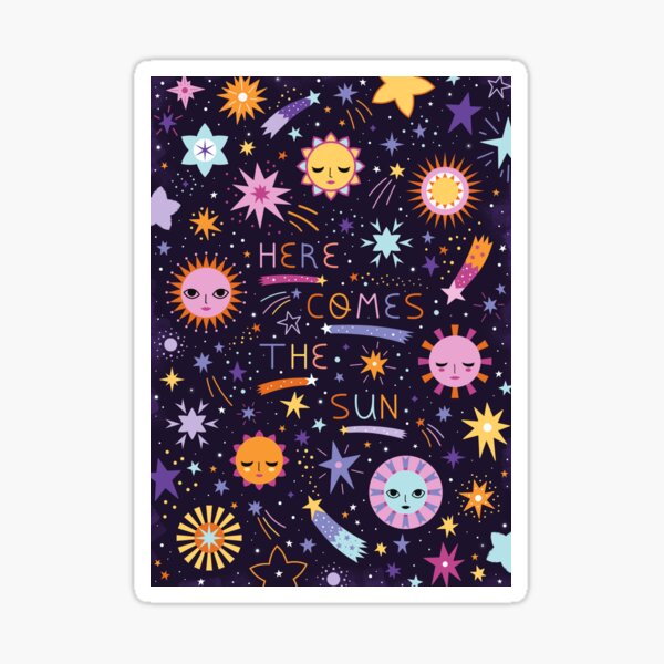 "The Sun" Sticker for Sale by Carly Watts | Redbubble