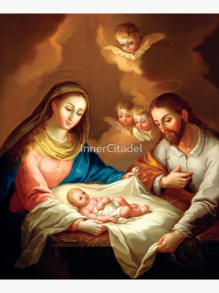 "The Nativity: Holy Family" Poster for Sale by InnerCitadel | Redbubble