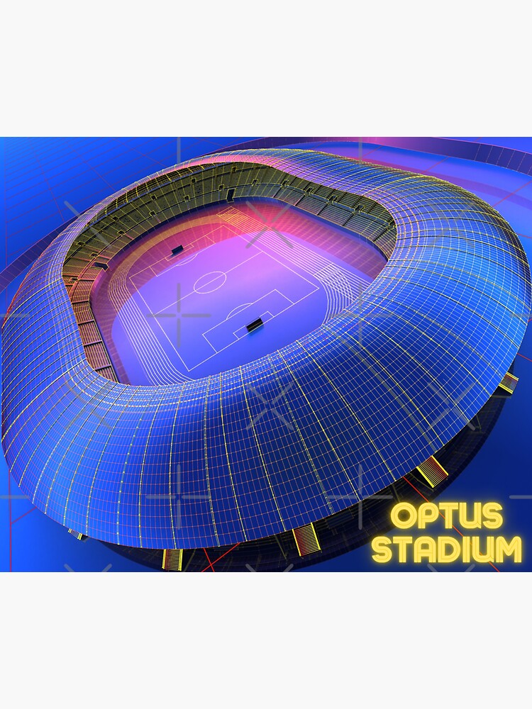 "Optus Stadium" Sticker for Sale by Megashop83 | Redbubble
