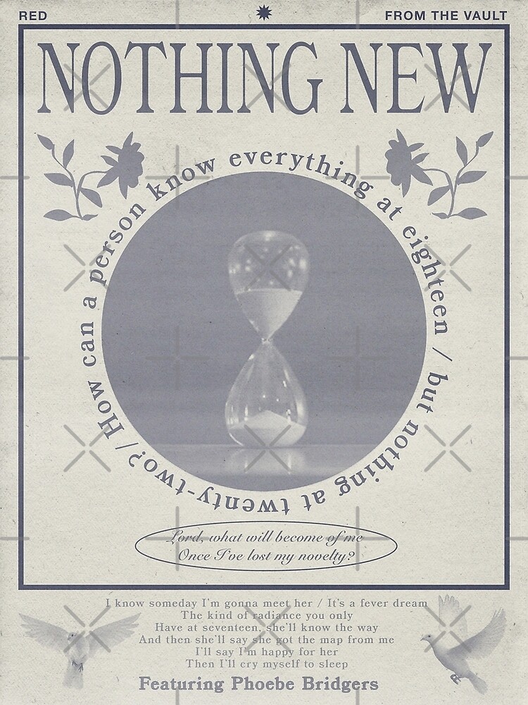 "Nothing New" Poster for Sale by Matthew Johnson | Redbubble