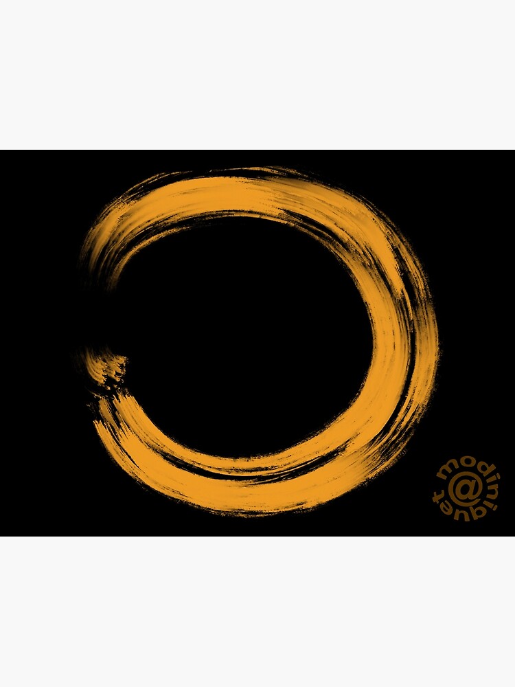 "Golden Enso" Poster for Sale by NohoSkies | Redbubble