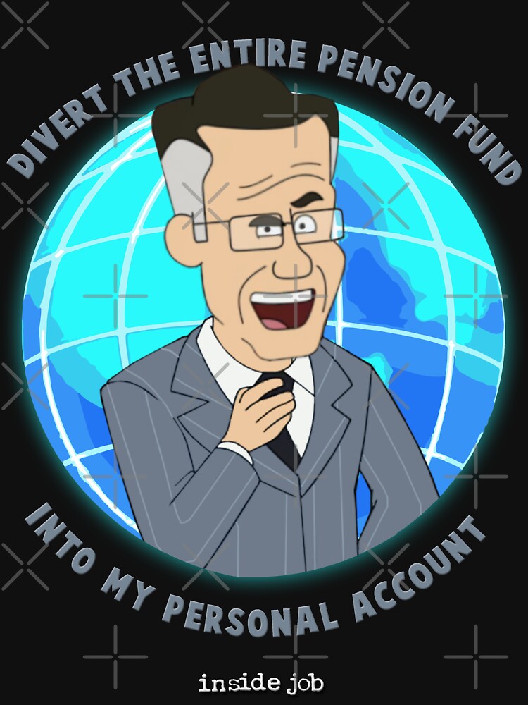 "Inside Job - J.R. Scheimpough" T-shirt for Sale by HyenasDesign ...