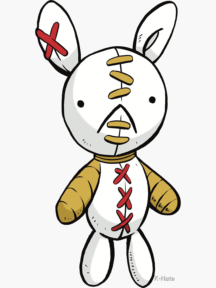 "Mieruko-chan - Lambda Rabbit - Miko's" Sticker for Sale by K-Nate ...