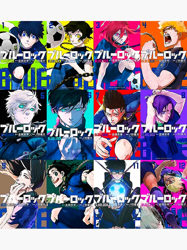 "Blue Lock All Character" Sticker for Sale by smpingn177 | Redbubble