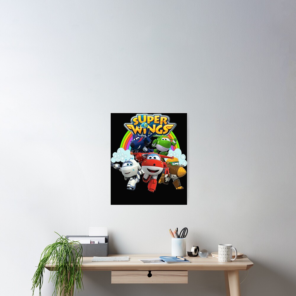 "Jett and friends super wings " Poster for Sale by KlausSchon | Redbubble