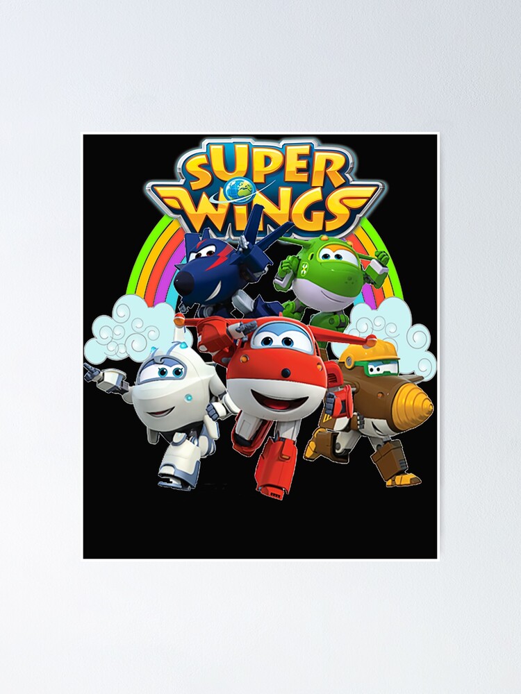 "Jett and friends super wings " Poster for Sale by KlausSchon | Redbubble