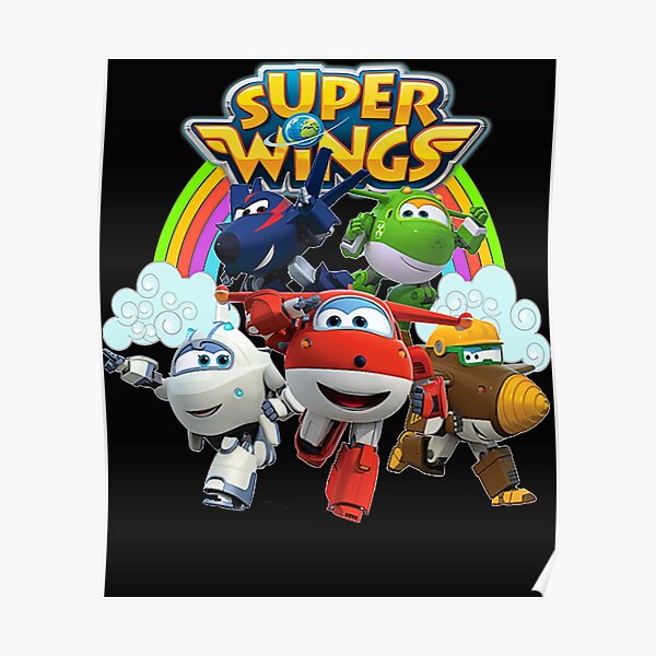 "Jett and friends super wings " Poster for Sale by KlausSchon | Redbubble