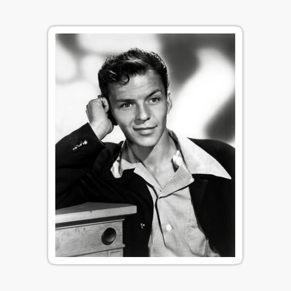 "Frank Sinatra - Poster" Sticker for Sale by Fernebv | Redbubble