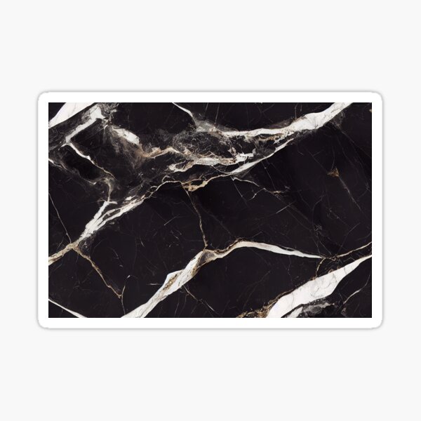 "Black marble texture" Sticker for Sale by alekxemko | Redbubble
