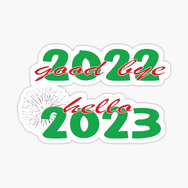 Au Revoir 2023! Bonjour 2024! Projet Google Slides - Tpt - Notes