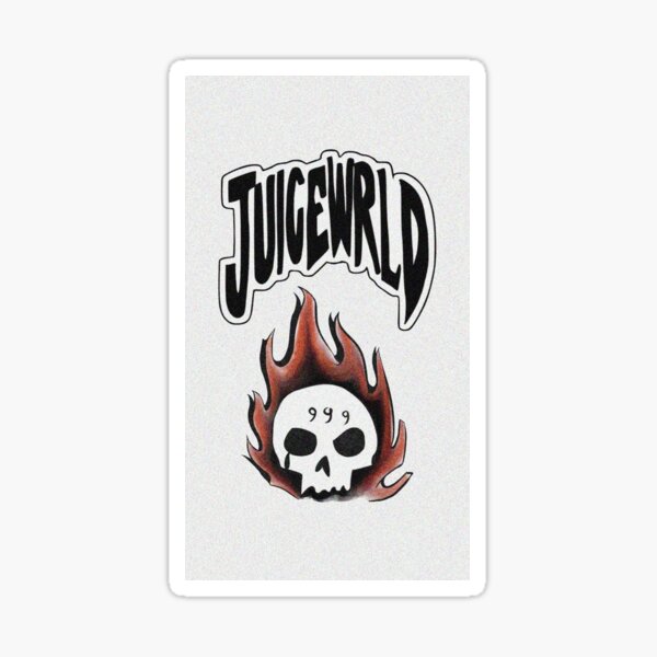 "juice wrld" Sticker for Sale by denisz11 | Redbubble
