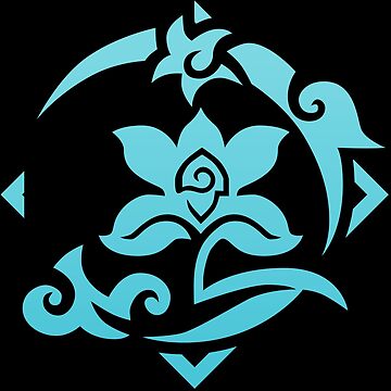 "Yelan logo - Genshin Impact" Photographic Print for Sale by damomonkey ...