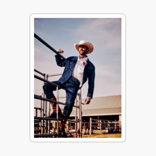 "Jared Padalecki " Sticker for Sale by Alexus-Designs | Redbubble